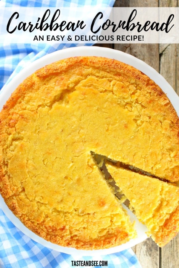 Caribbean Sweet Cornbread Recipe | Taste And See