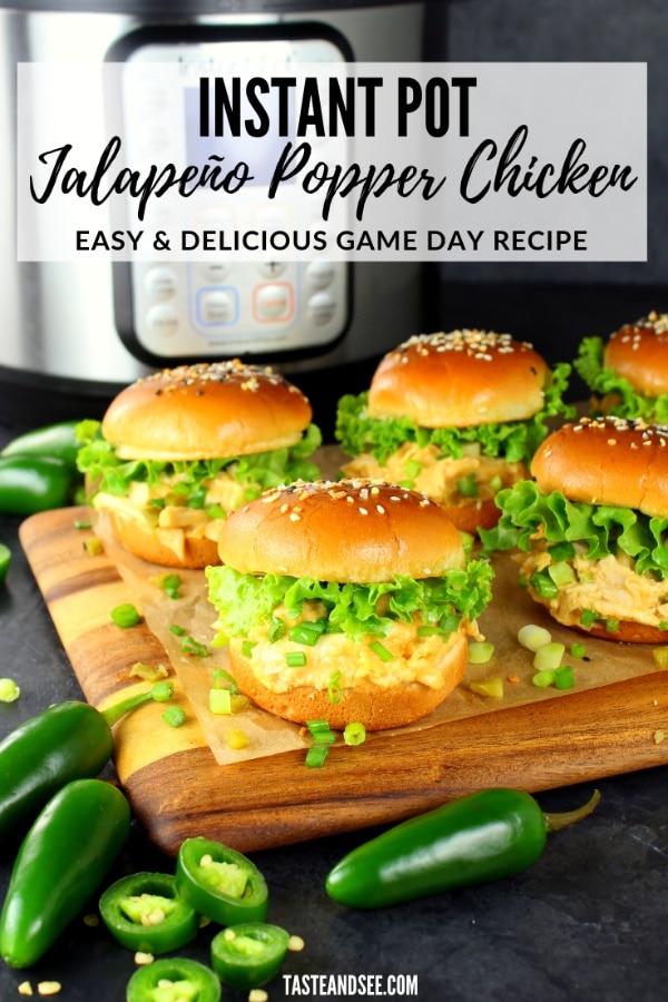 Instant Pot Jalapeño Popper Chicken - Taste And See