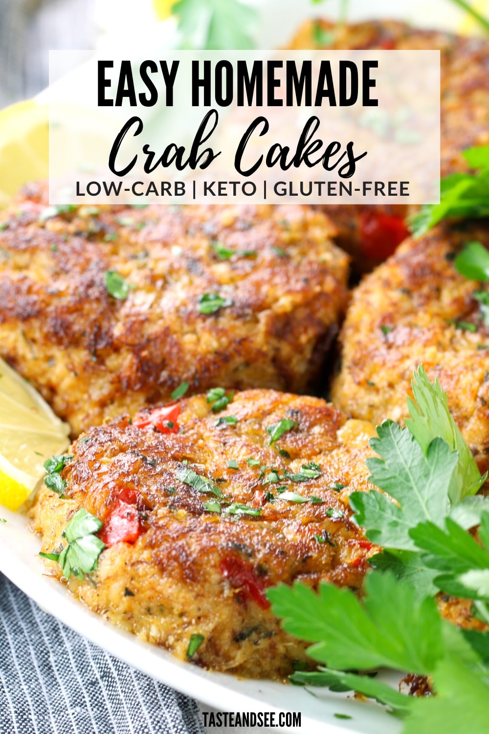 Easy Homemade Crab Cakes (Gluten Free) - Taste And See