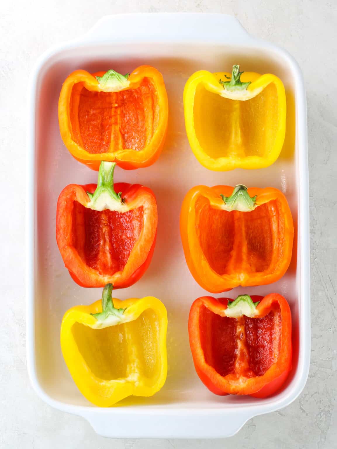 Mexican Shredded Chicken Stuffed Peppers - Taste And See