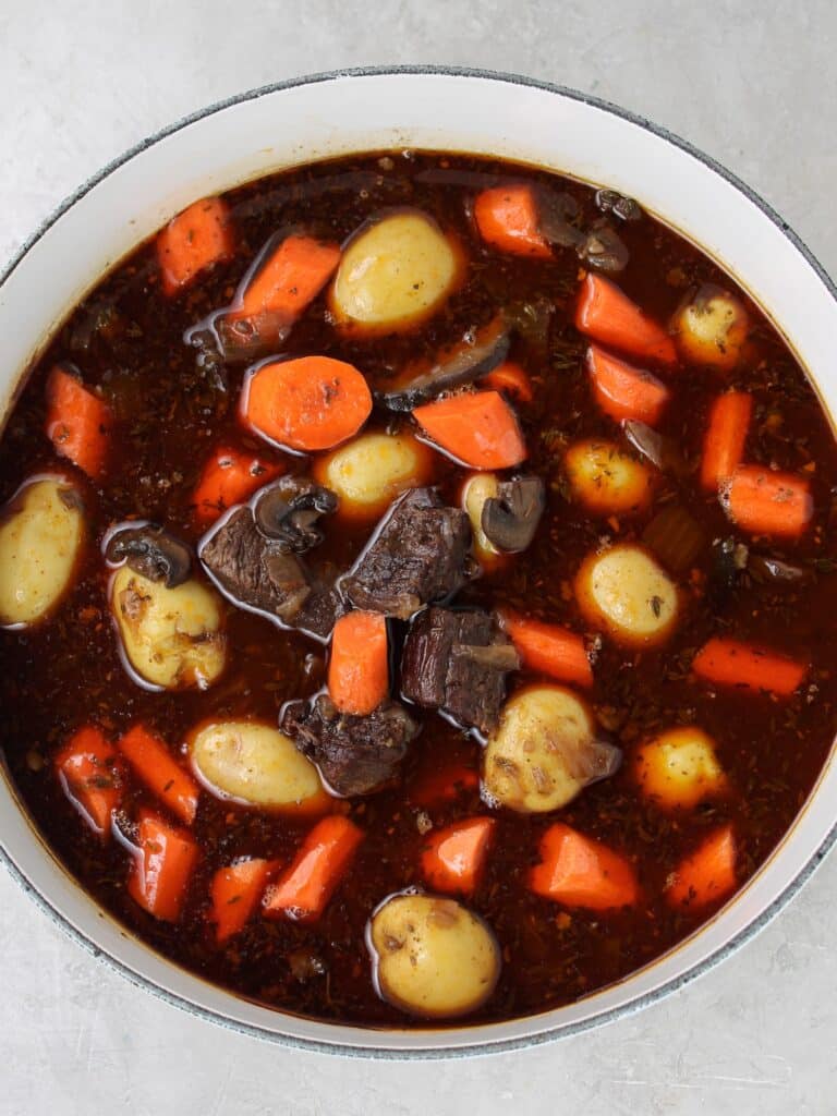Savory and Rich: Ultimate Beef Stew with Mushrooms - Taste And See