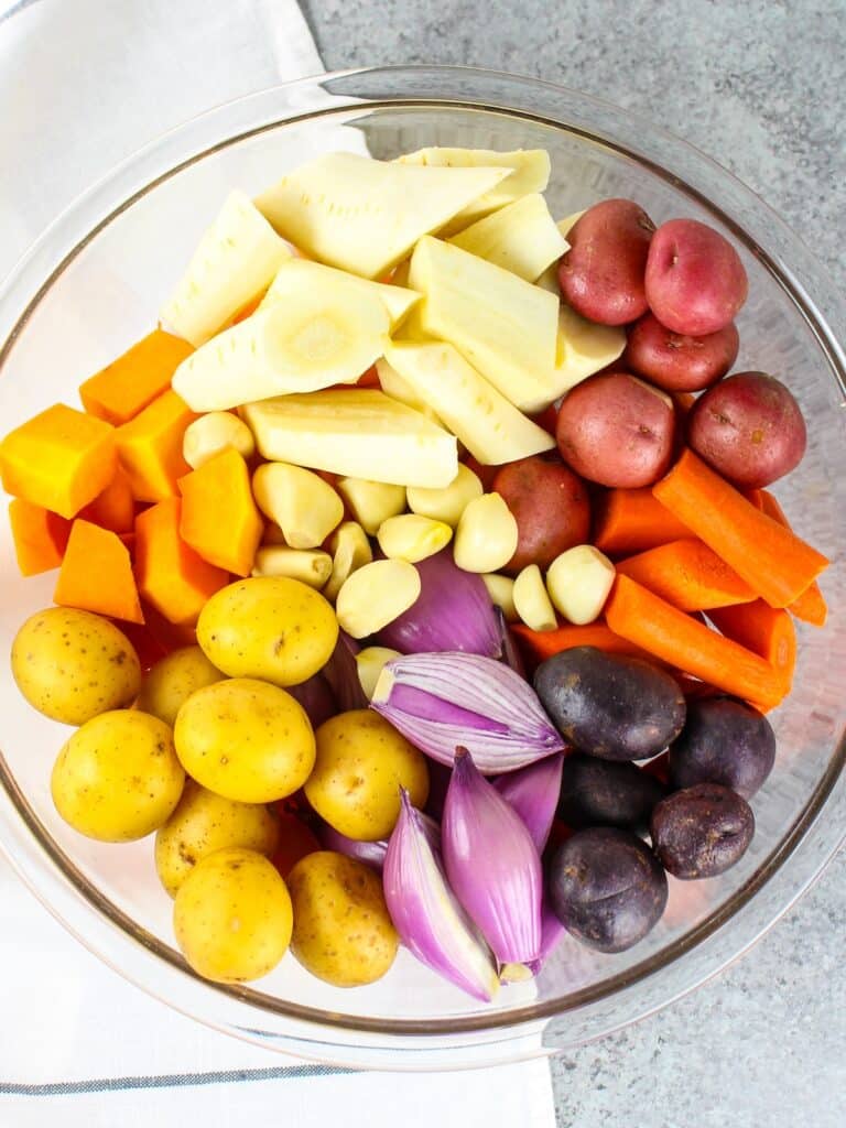 Easy Roasted Fall Vegetables with Rosemary - Taste And See